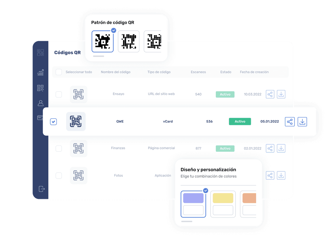 Generador de códigos QR: convierte cualquier enlace, vCard o archivo en ...