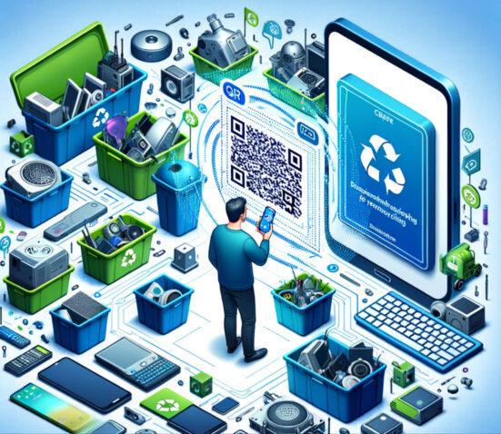 QR Codes for Electronic Waste and Disposal | My QR Code