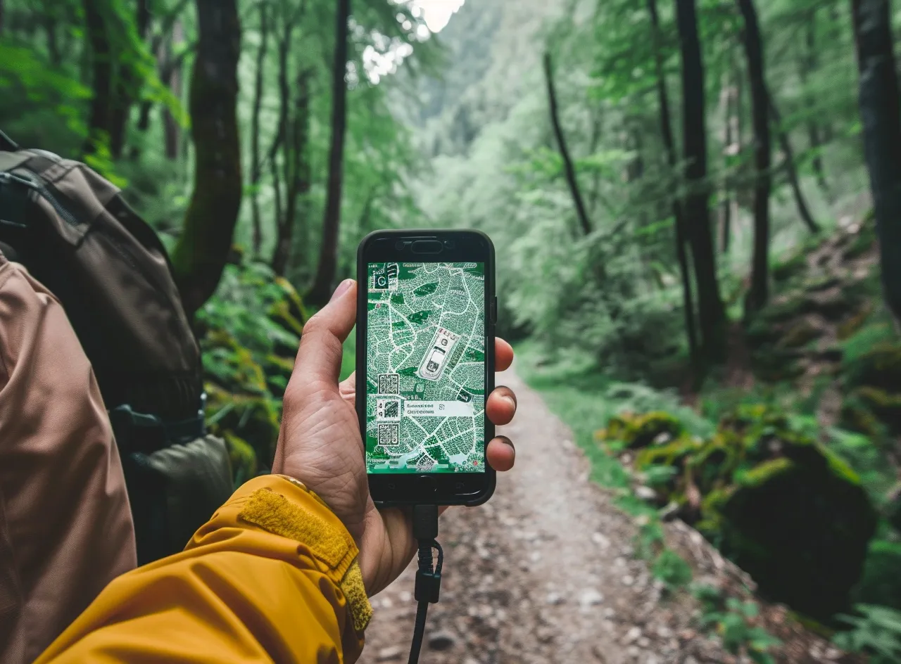 Códigos QR para mapas digitales de senderos | Mi código QR