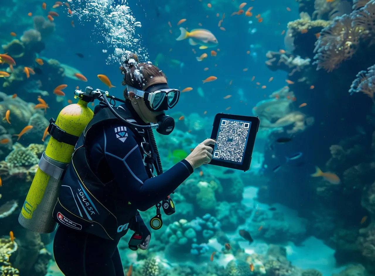 QR Codes for Scuba Diving Centers: Easy Access & Info | My QR Code