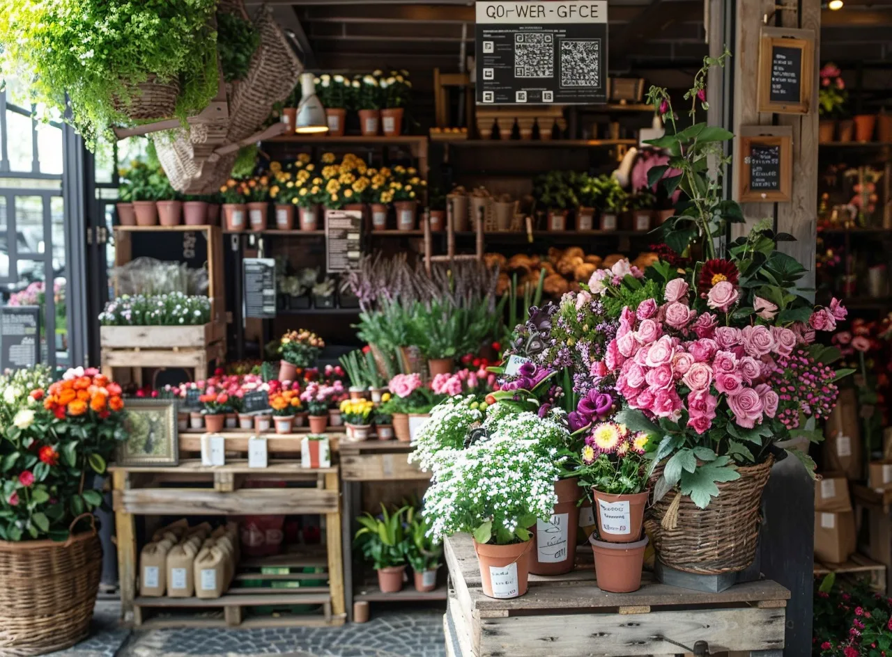 QR Codes for Flower Shop: Grow Sales Easily | My QR Code