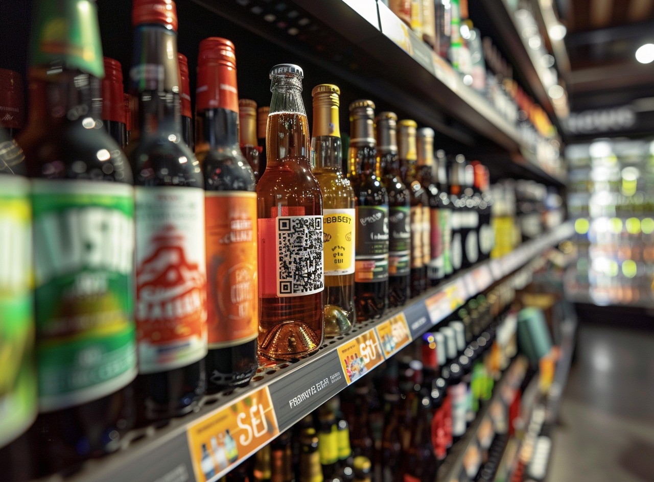 QR Codes on Bottles: Innovative Labeling | My QR Code