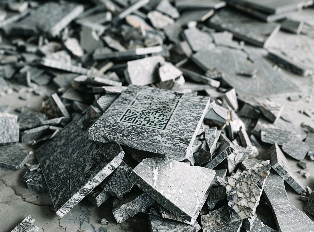 Códigos QR duraderos en granito | Mi código QR