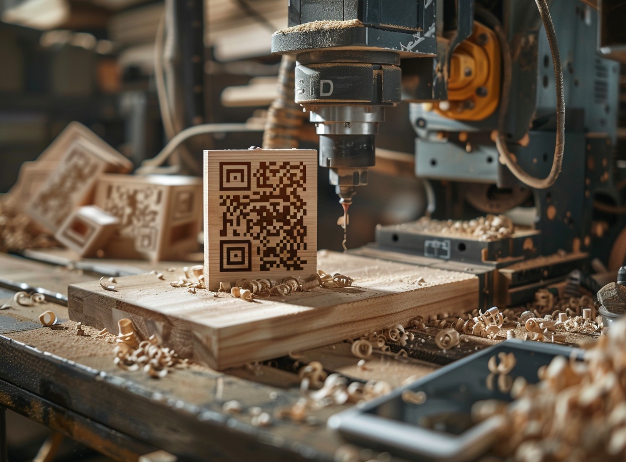 Unique QR Codes on Wood: Customize & Create | My QR Code