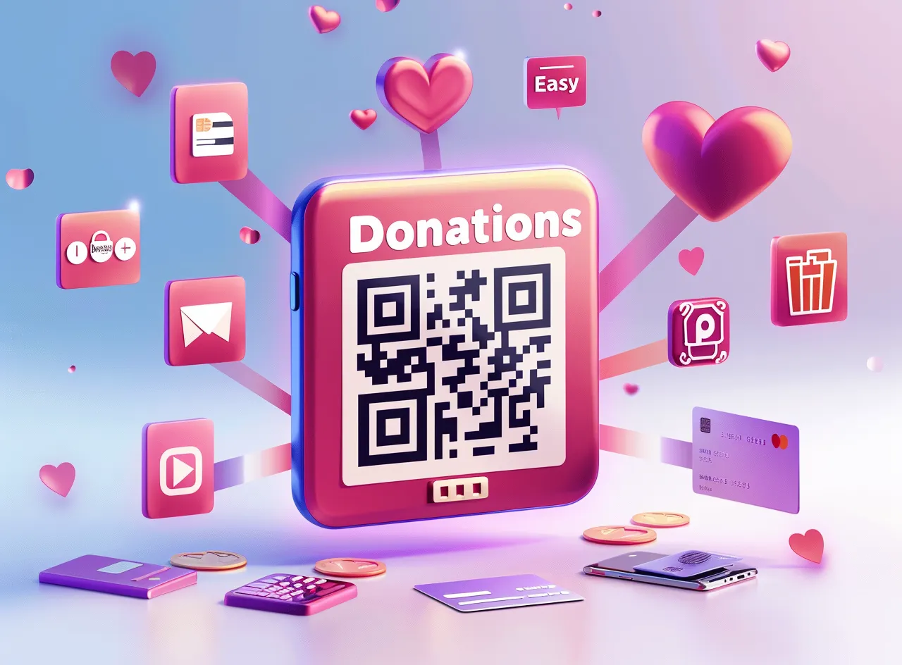 Donation QR Code Generator | My QR Code